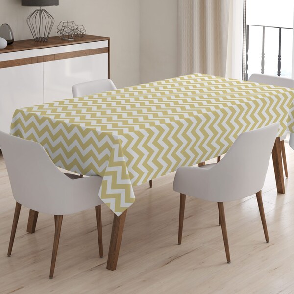 Yellow Zigzag - Etsy