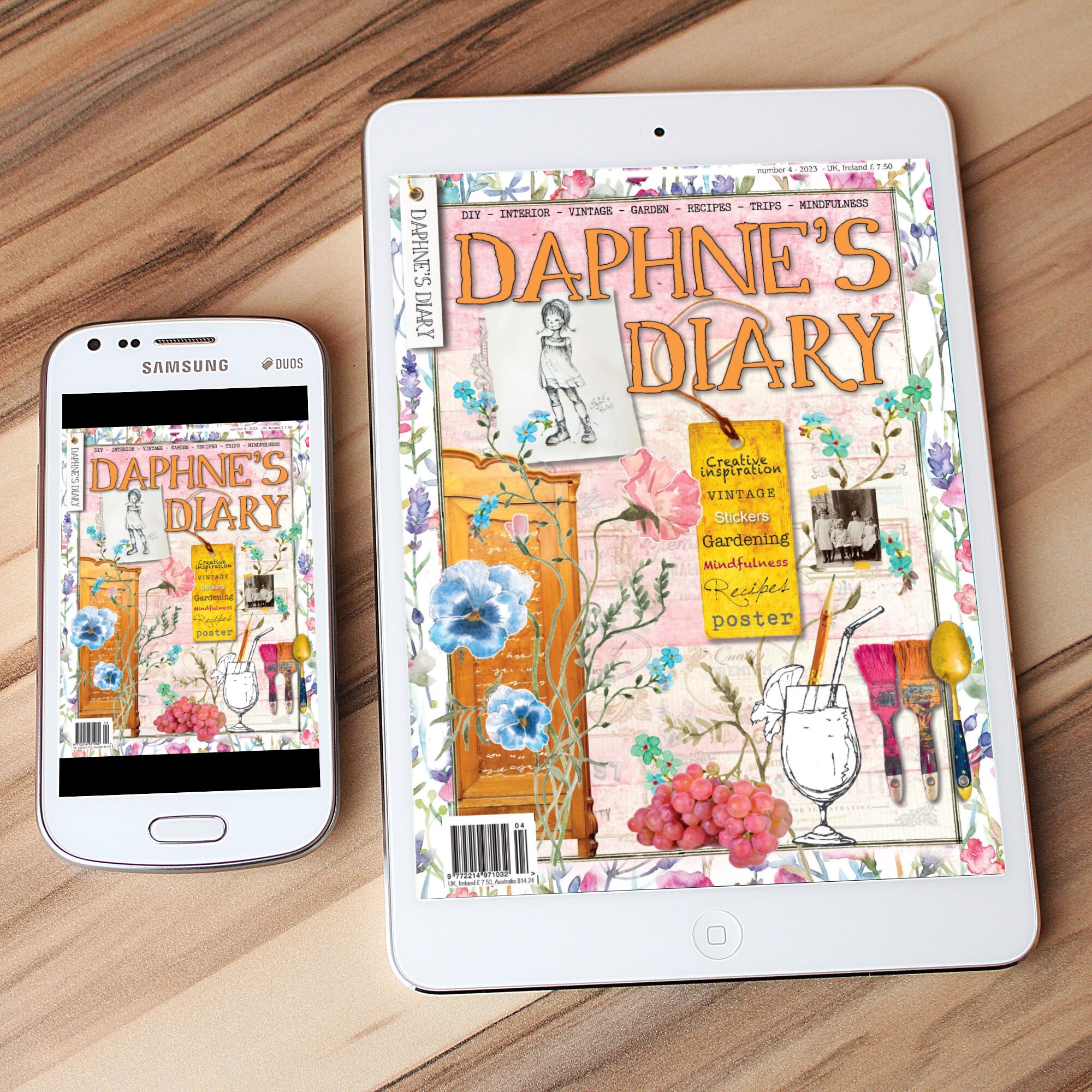 Daphnes Diary English Edition Issue 04, 2023 Vintage Downloadable ...