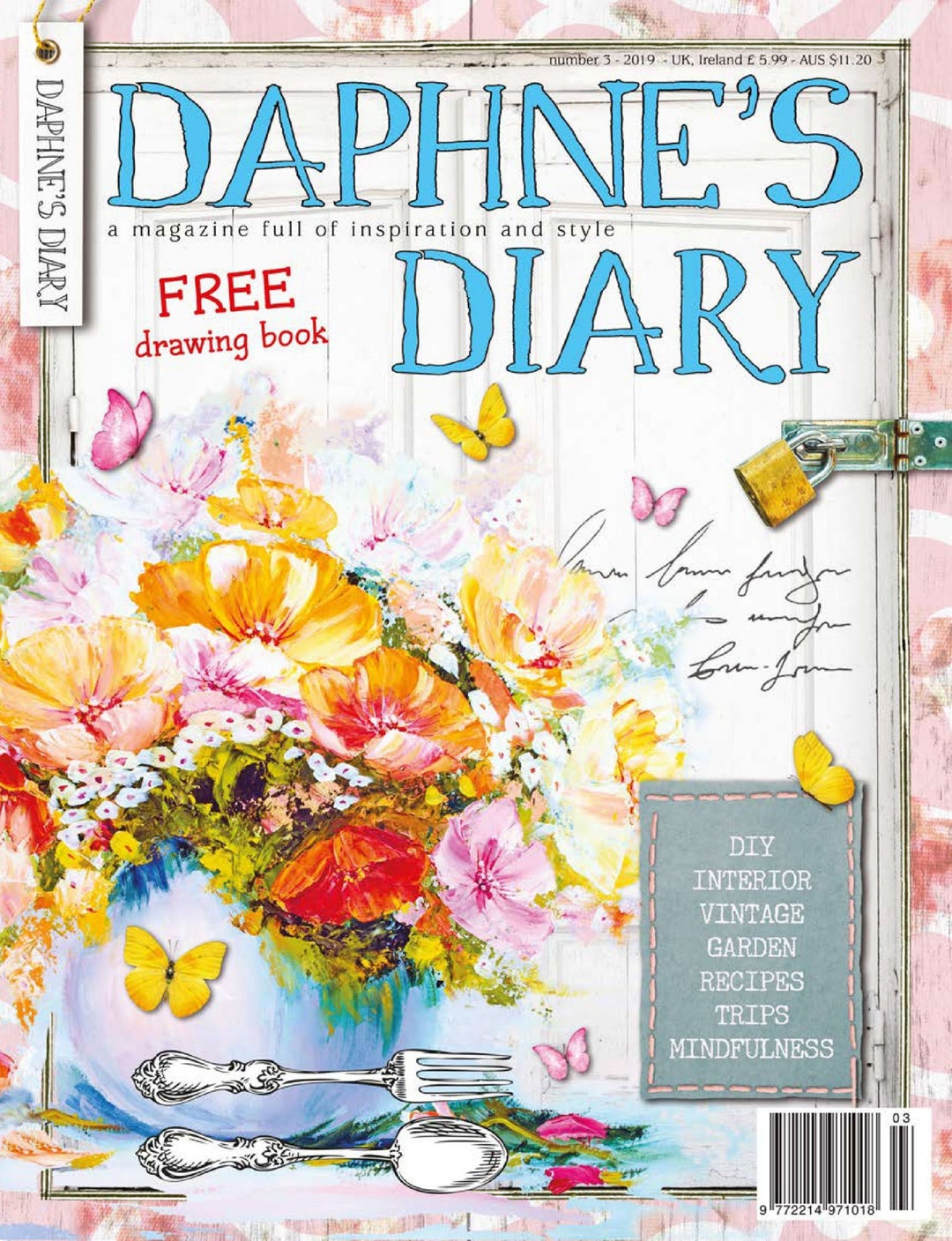 Daphnes Diary English Edition Issue 03 2019 Free Drawing - Etsy