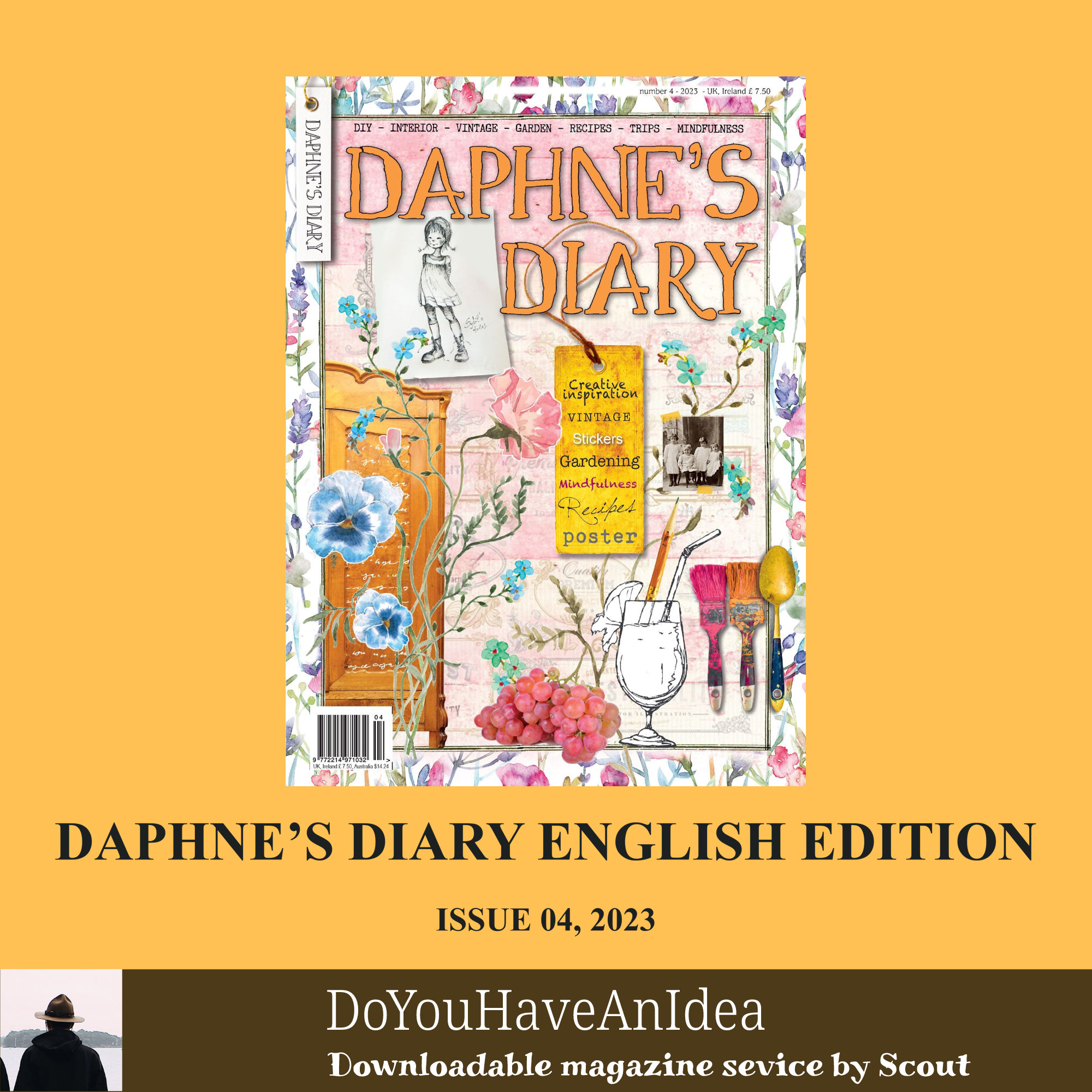 Daphnes Diary English Edition Issue 04, 2023 Vintage Downloadable ...
