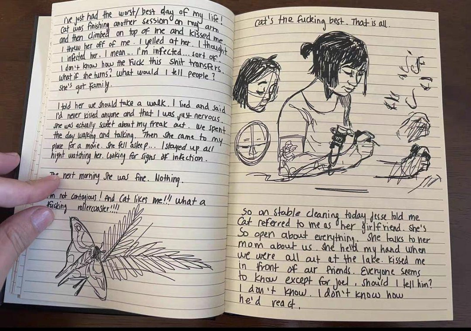 Ellie Journal the Last of Us Ellie's Journal Cosplay Props Replica - Etsy