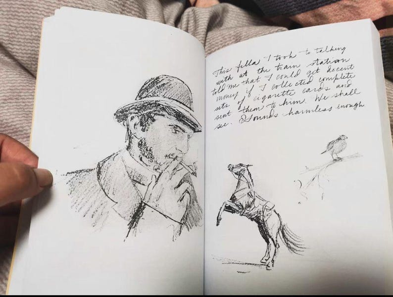 Arthur Morgan Journal Rdr2 Cosplay Arthur's Journal Video Game Props ...