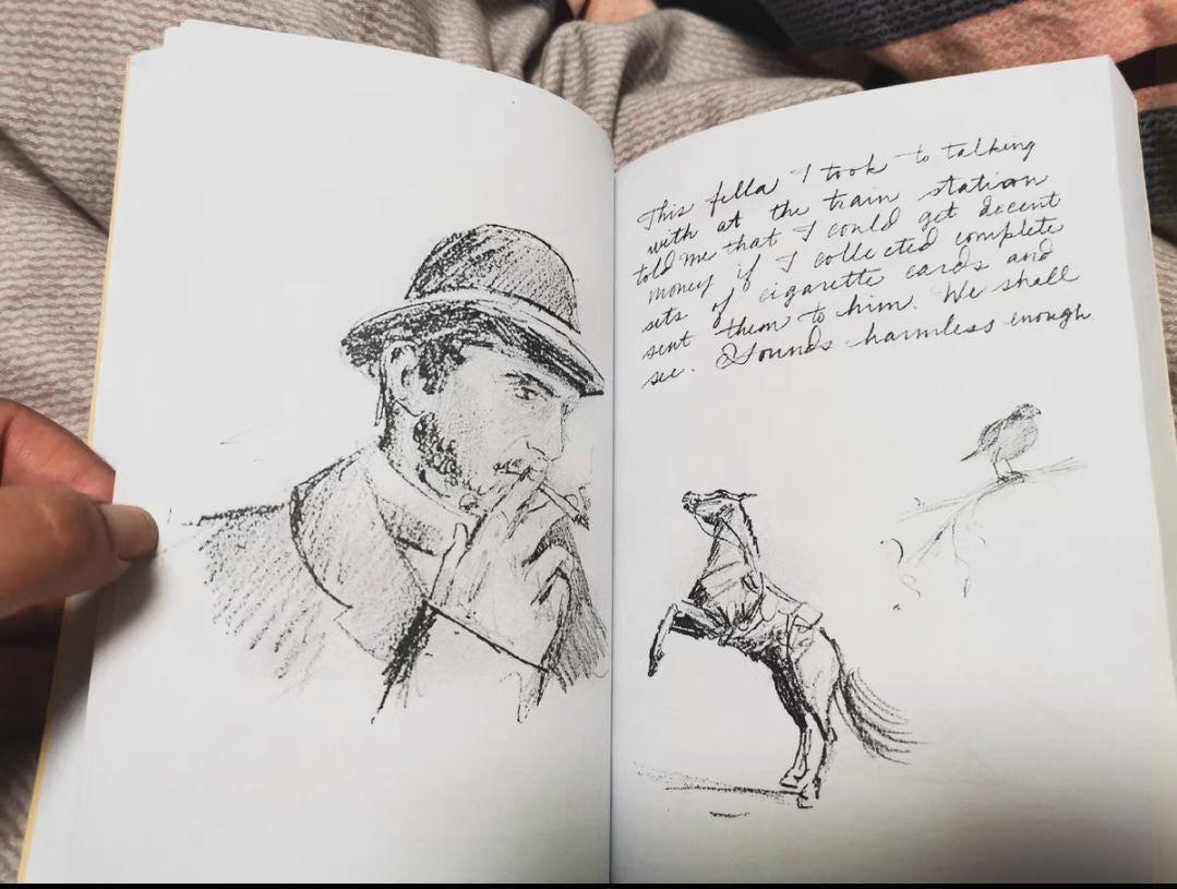 Arthur Morgan Journal Rdr2 Cosplay Arthur's Journal Video Game Props ...