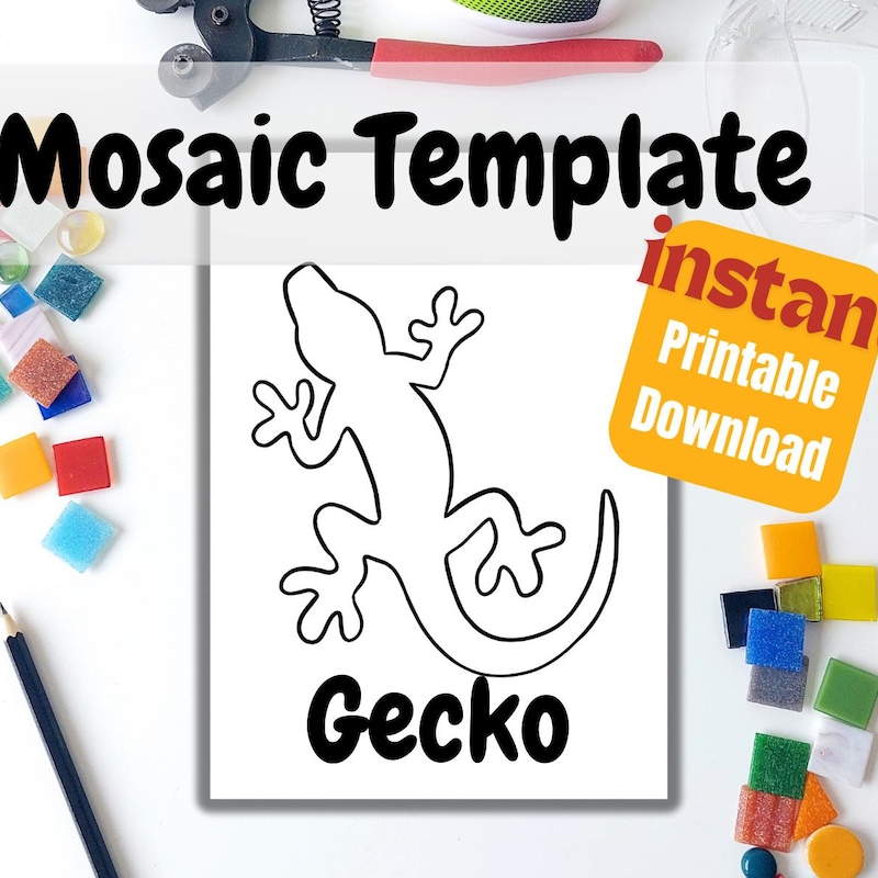 Mosaic Art Kit - Etsy