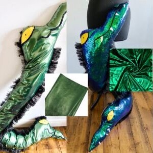 Halloween Ursula Sea Witch Inspired Flotsam and Jetsam Eels, Costume ...
