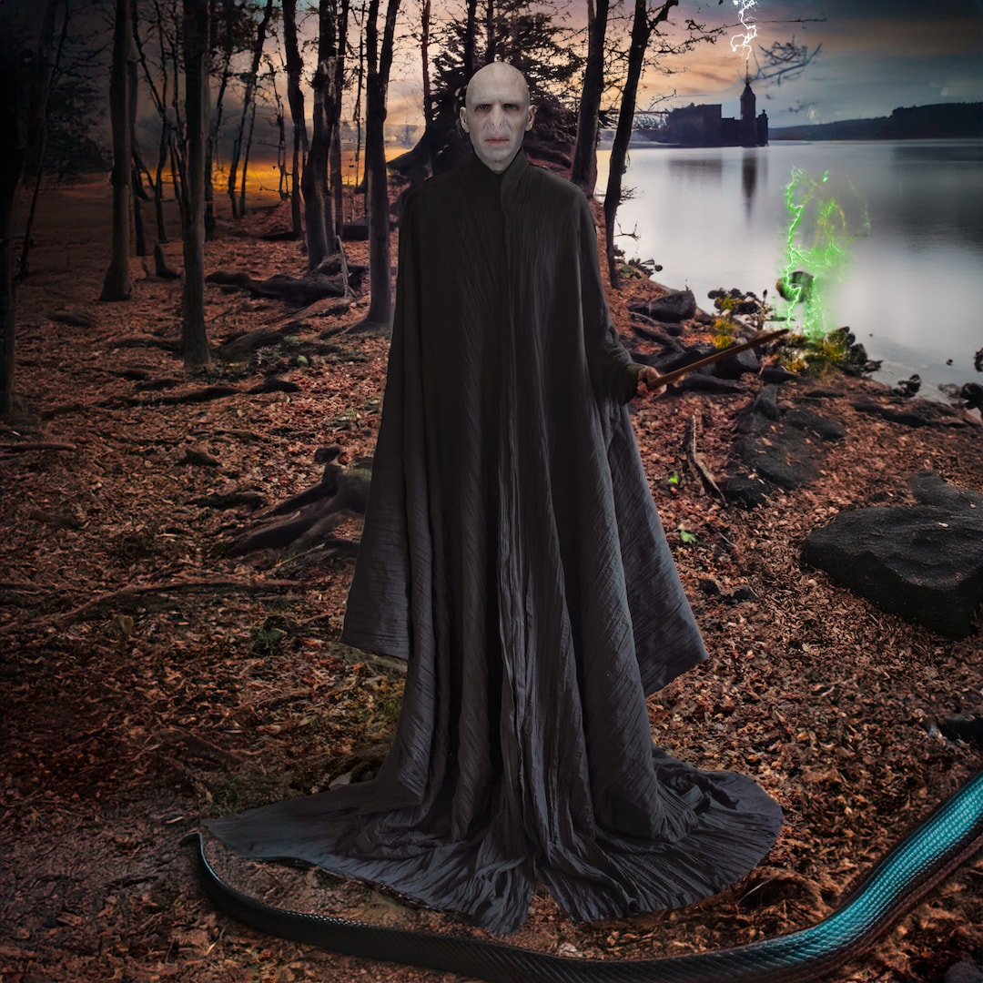 Handmade Voldemort Inspired Robe, Halloween Cosplay Costume - Etsy
