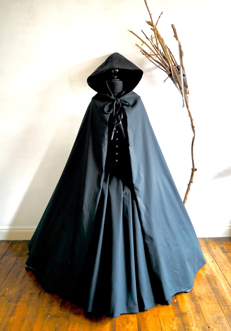 Halloween Witch Hooded Cloak Made to Order - Etsy