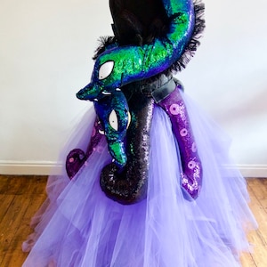 Halloween Ursula Sea Witch Inspired Flotsam and Jetsam Eels, Costume ...