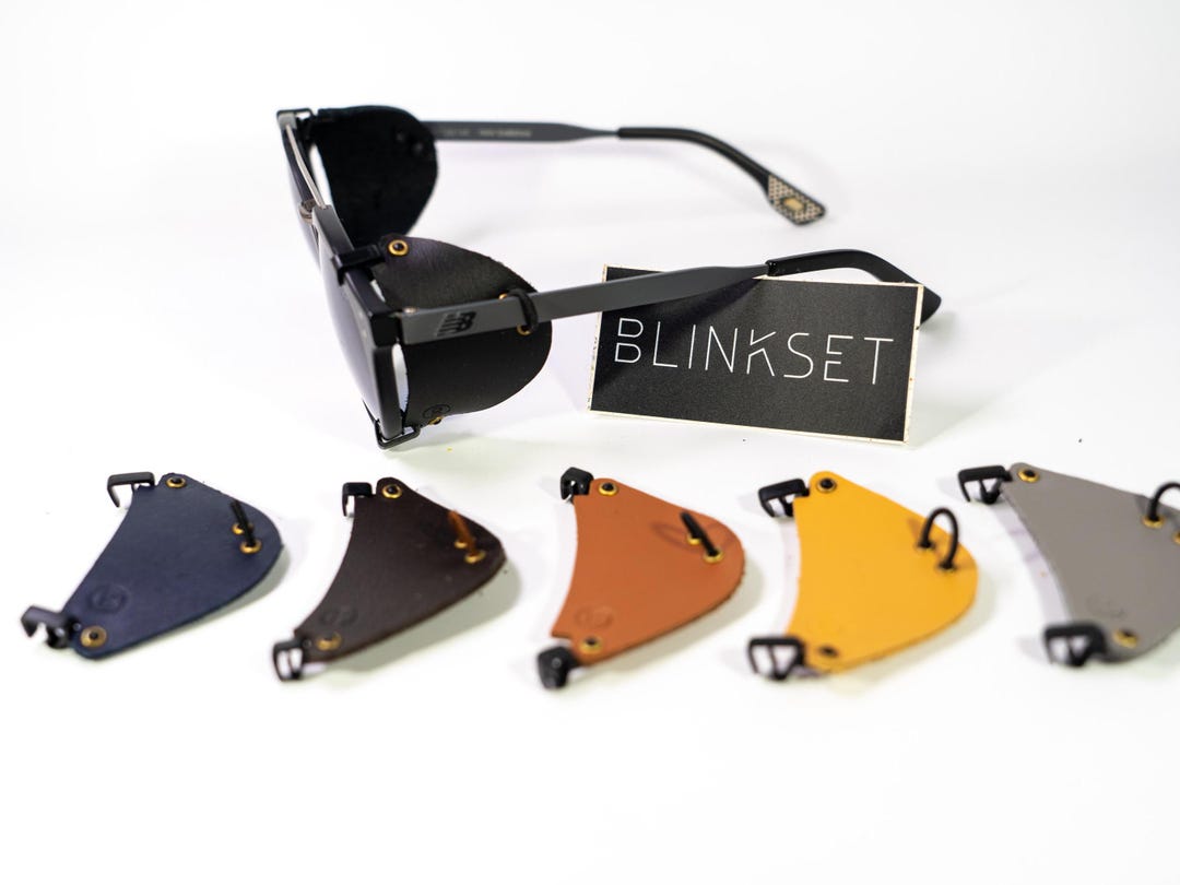 Blinkset Side Shields for Sunglasses (glacier Style) Removable Side ...