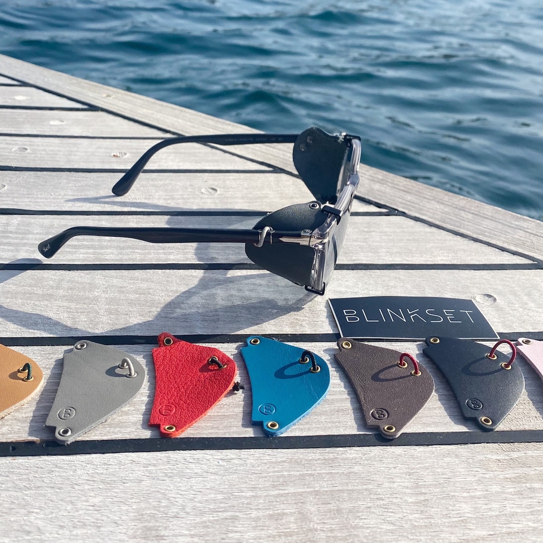 Blinkset Side Shields for Sunglasses (glacier Style) Removable Side ...