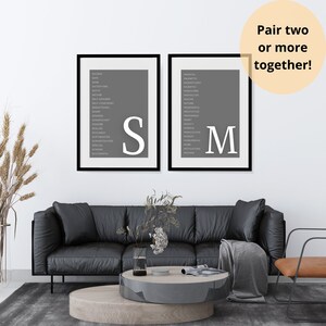 Letter R Positive Adjectives Initial Wall Print Digital - Etsy