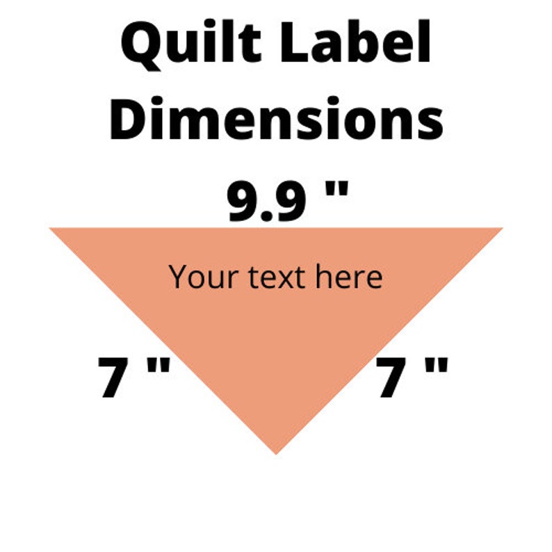 Graduation Quilt Label - Etsy