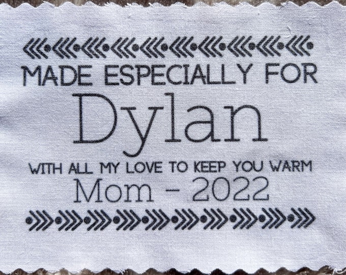 Customizable Temperature Blanket Label/personalized Label/customized ...