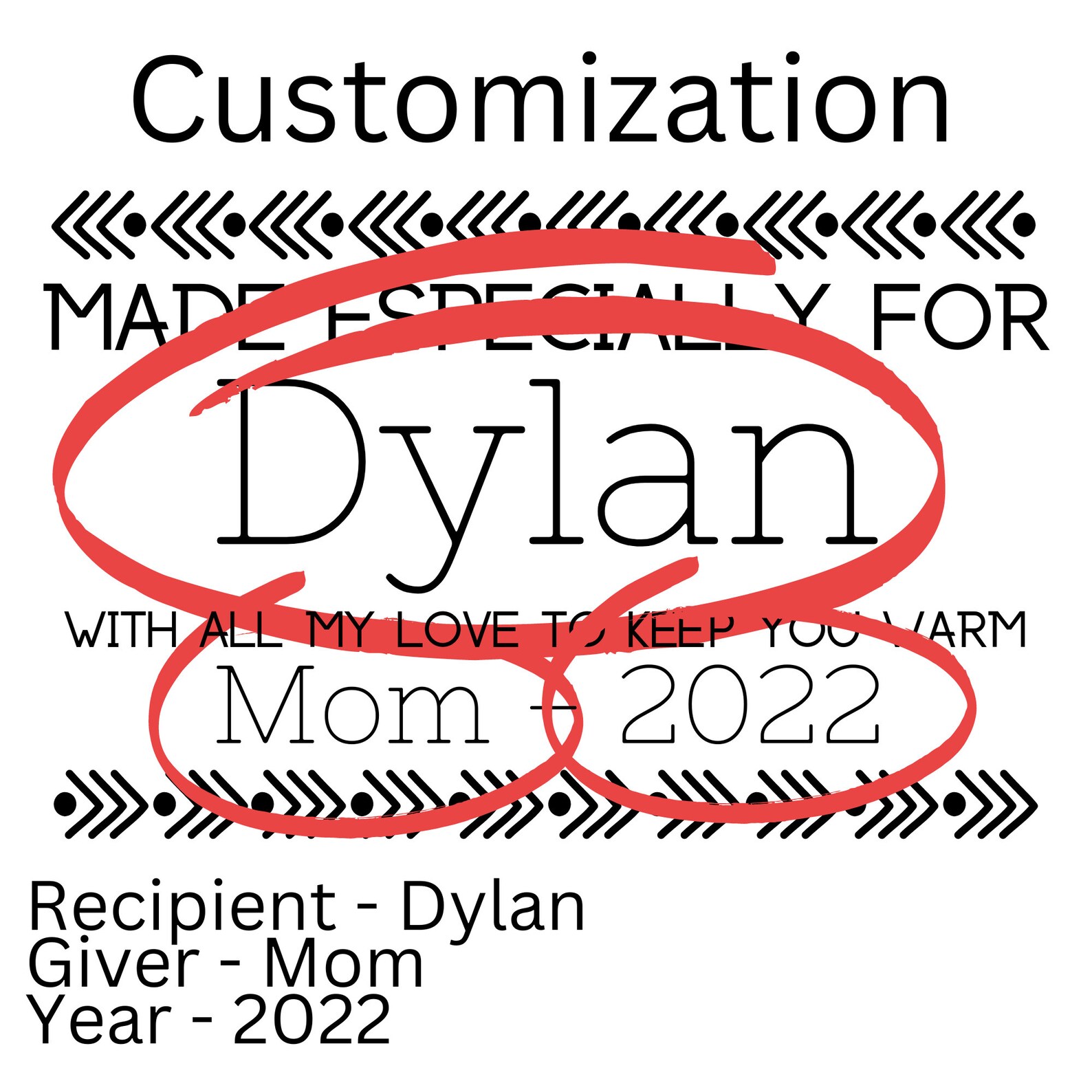 All My Love Rectangle Quilt Label/personalized - Etsy Canada