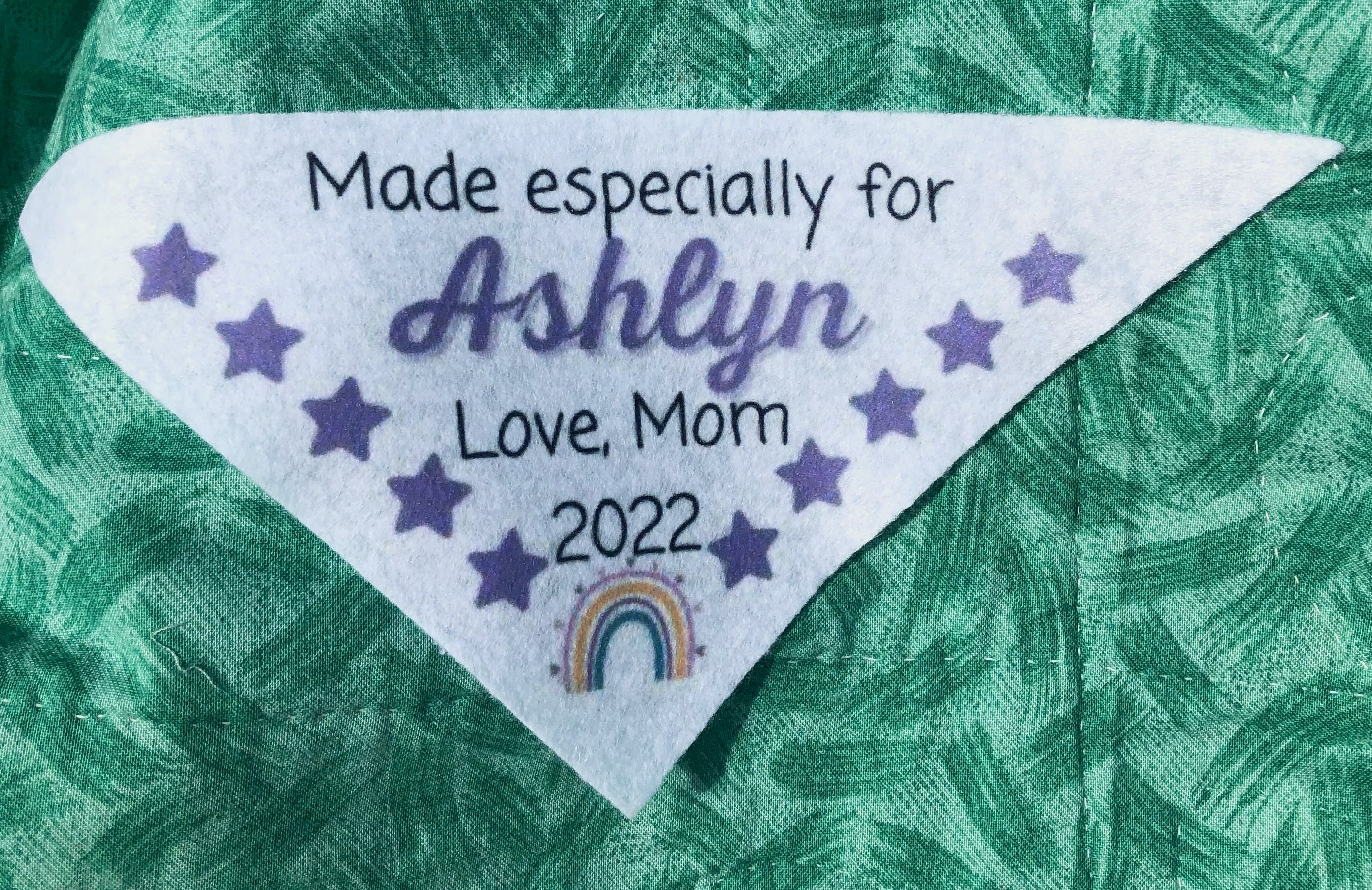 Graduation Quilt Label - Etsy