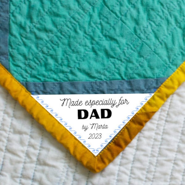 Memory Quilt Label - Etsy