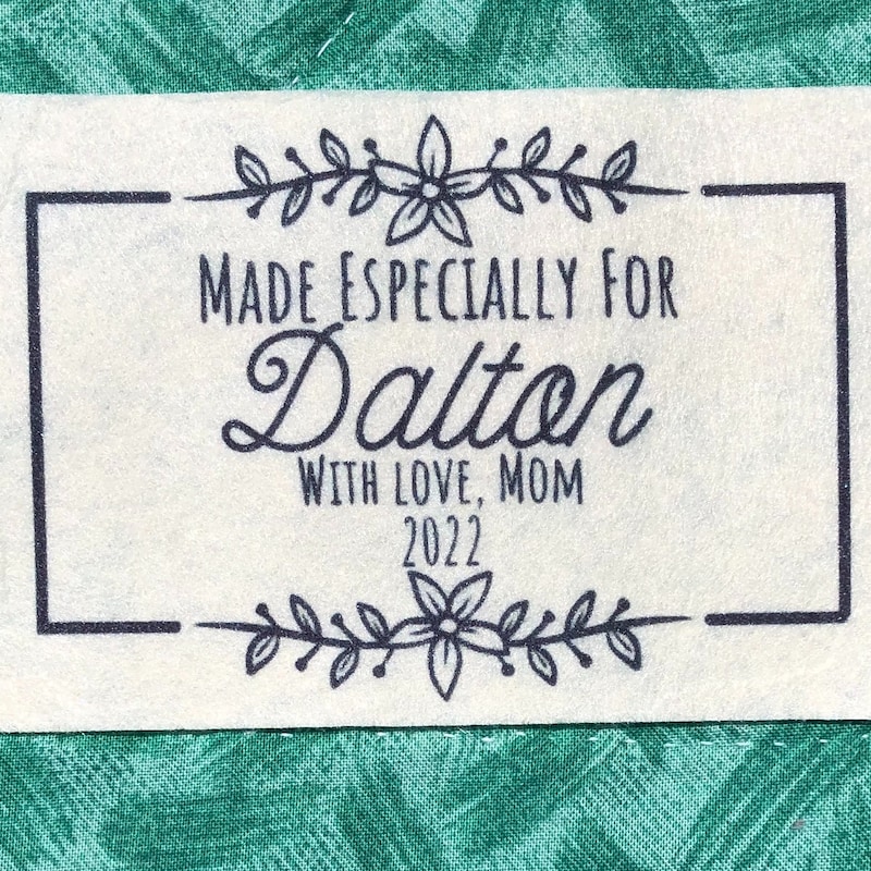 Stitch With Love Label - Etsy