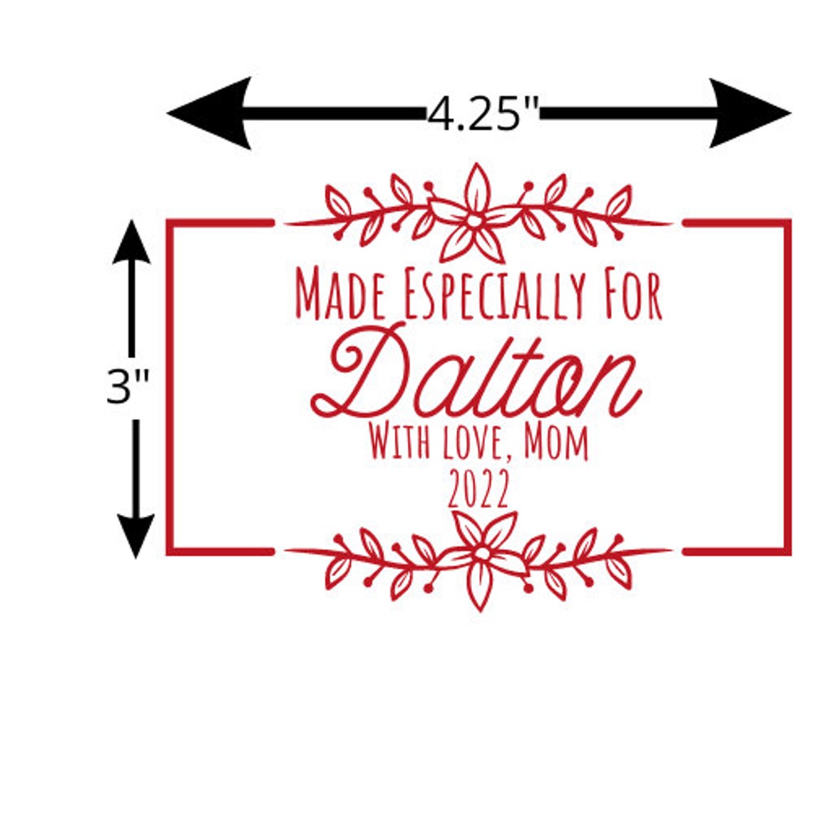 Made Especially for Rectangle Quilt Label/personalized - Etsy