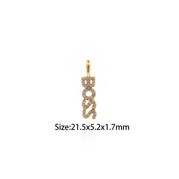 Letter Pendant - Etsy