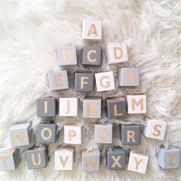 Baby Letter Blocks - Etsy