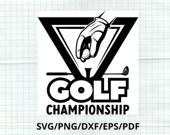 Golf Masters Logo Svg - Etsy