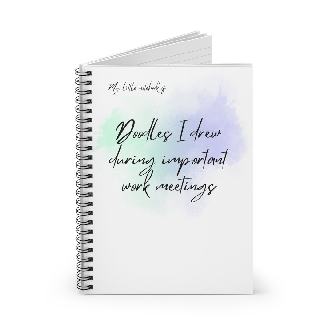 Funny Work Notebooks, Meeting Notepad, Funny Coworker Gift Sassy ...