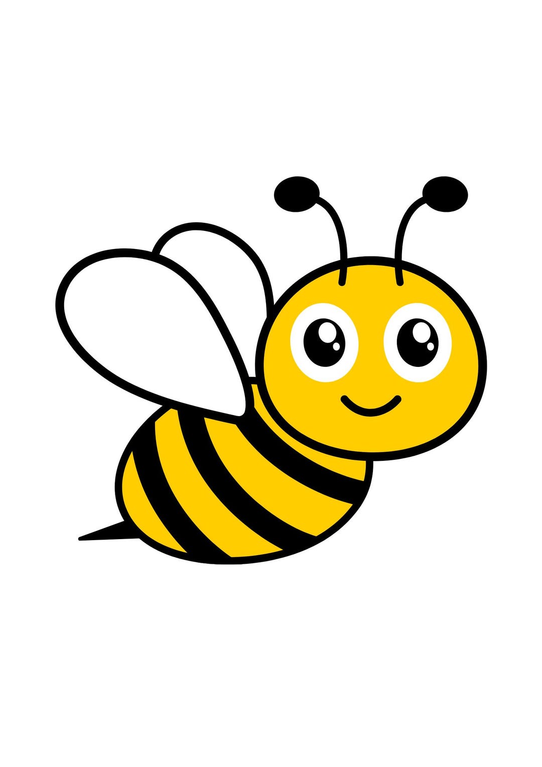 Whimsical Bee Clipart, Funny Bumblebee PNG (digital Download) - Etsy