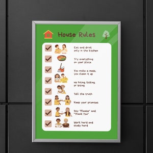 House Rules PNG, House Rules Sign, House Rules Poster, Rules of the ...