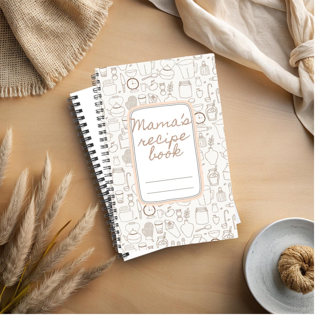 Recipe Book, Wedding Gift Ideas, Gifts for Grandma, Personalized Gift, Custom Cookbook ...