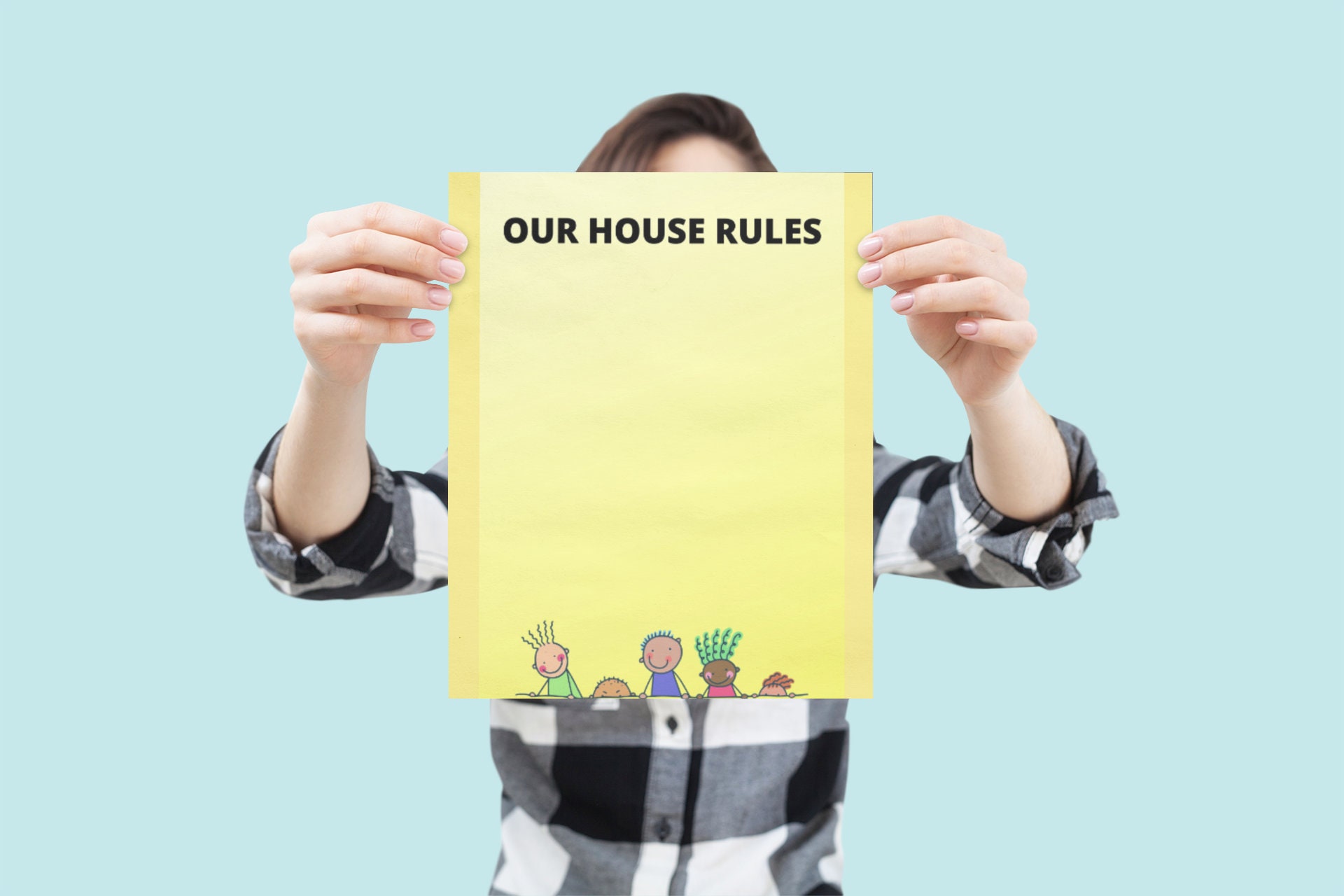 Our House Rules PNG, Blank Template, Rules Template, House Rules ...