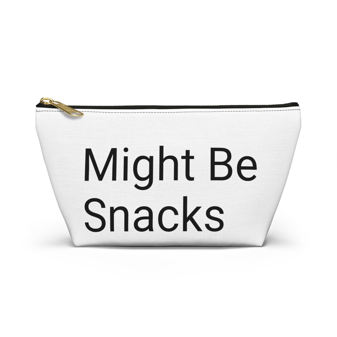 Emergency Snack Bag Funny Travel Pouch Accessories Pouch, Makeup ...