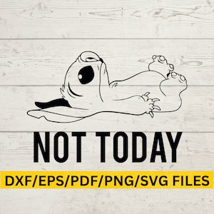 Not Today SVG, Not Today Png, Stitch Tumbler Svg, Stitch Sublimation ...