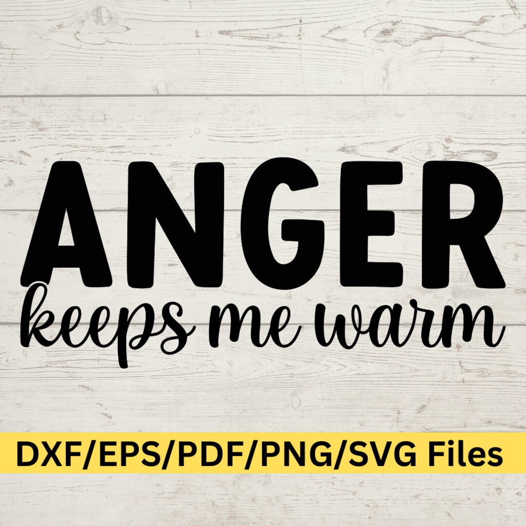 Anger Printable, Anger Inside Out, Inside Out Anger, Angry SVG, Funny ...