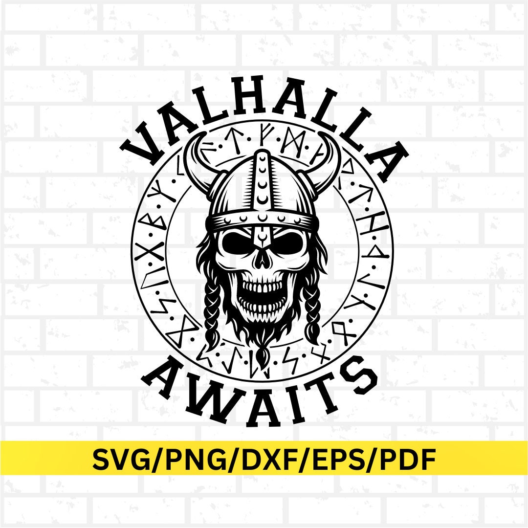 Vikings Valhalla, Valhalla Poster, Valhalla Art, Vikings Valhalla Svg ...
