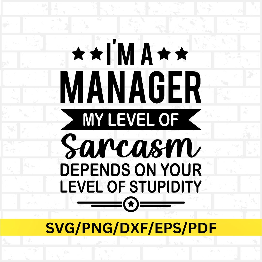 Manager Cut File | Office Manager Svg | Manager Design Svg | Boss Day ...