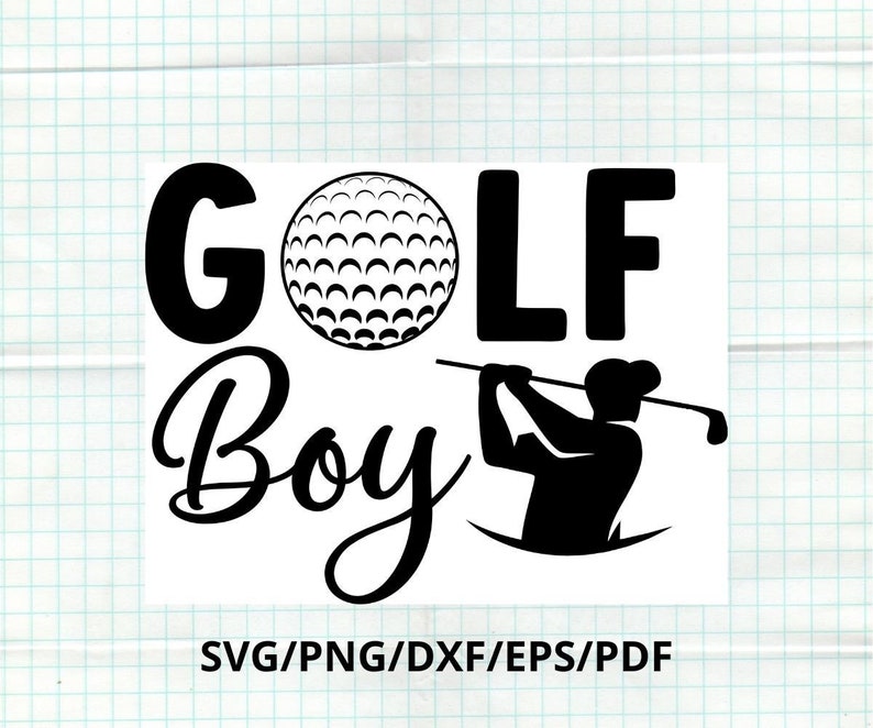 Golf Boy SVG Golf Designs Golf Sublimination Designs Golf - Etsy