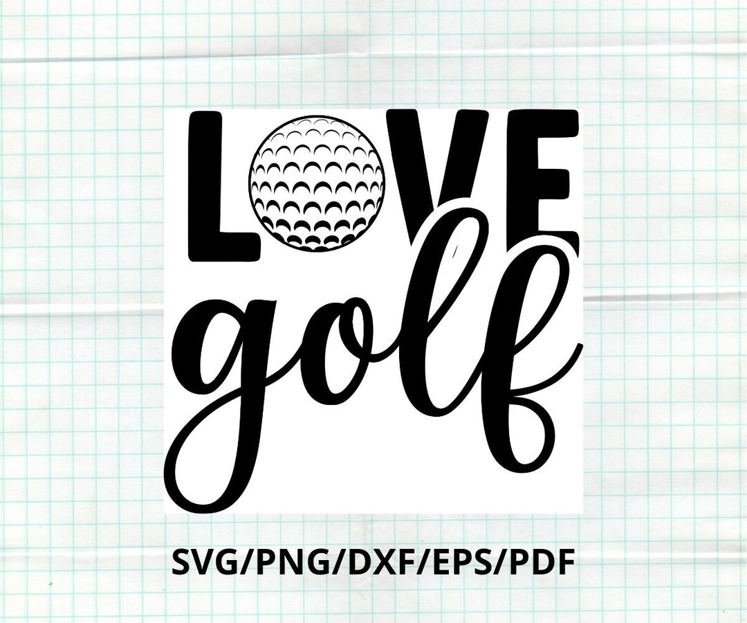Love Golf Svg - Golf Towel SVG - Vinyl Decal SVG - Sport SVG for Cricut ...