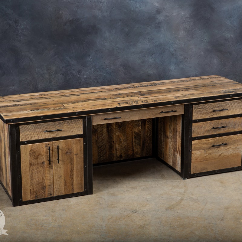Barn Wood Desk - Etsy