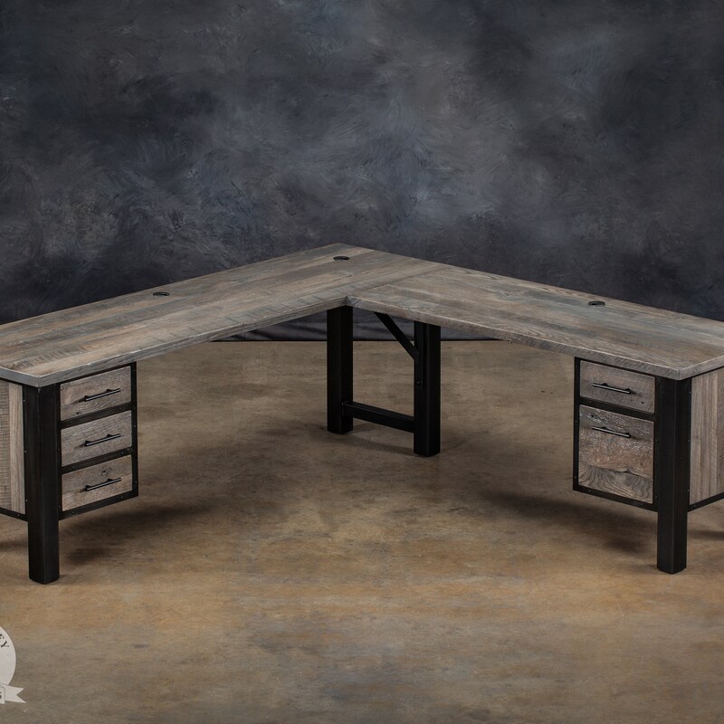 Rustic Desk - Etsy
