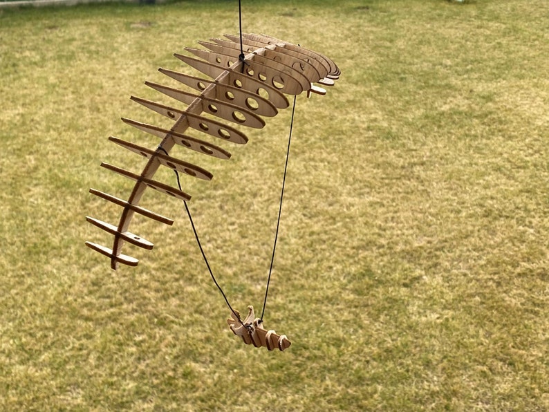 Paraglide Model - Plywood - Best Gift for Paraglide Pilots - Etsy