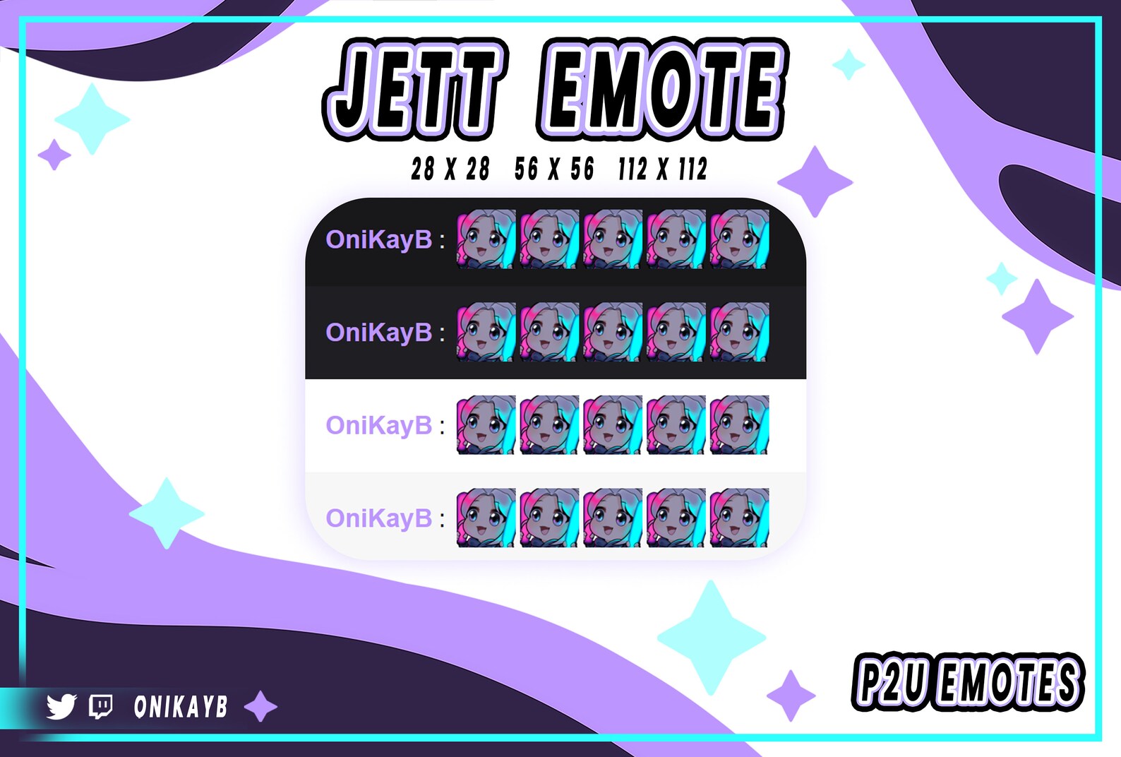 Valorant Jett Rave Emote for Twitch and Discord - Etsy