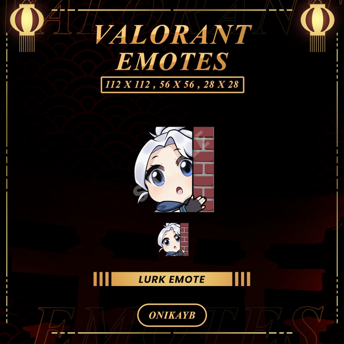 Valorant Jett Lurk Emote for Twitch and Discord! - Etsy