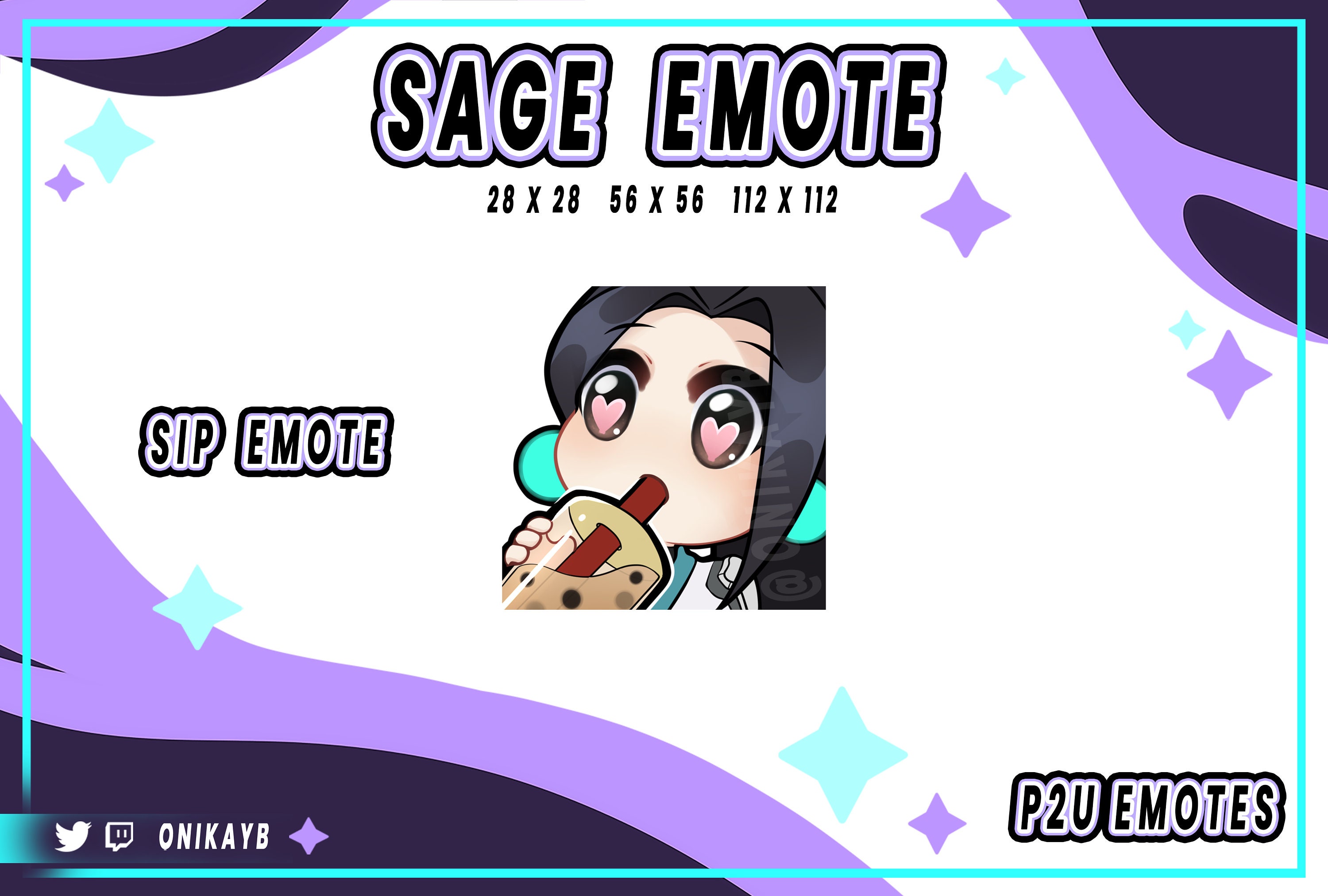 Valorant Sage Sip Emote for Twitch and Discord - Etsy