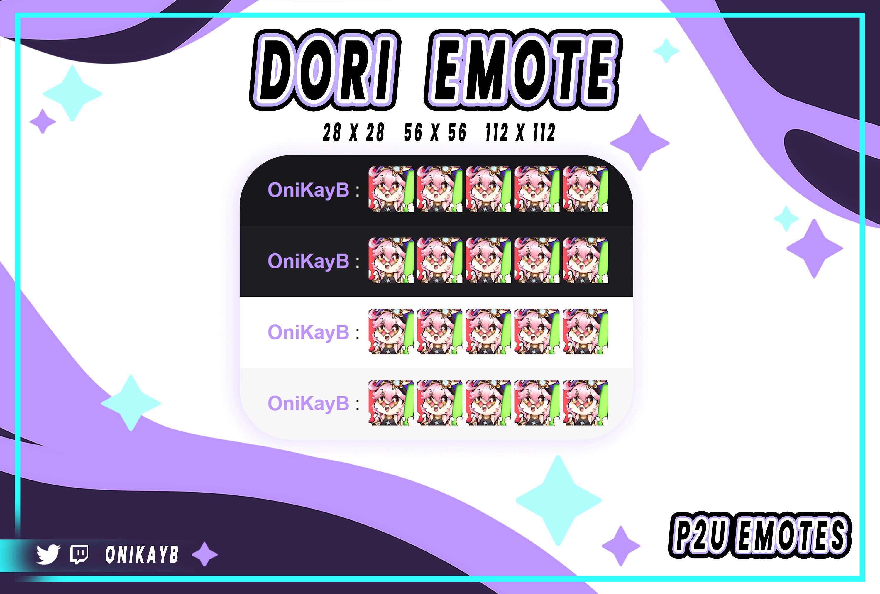 Genshin Impact Dori Rave Emote for Twitch / Youtube and - Etsy Australia