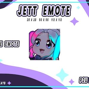 Valorant Jett Rave Emote for Twitch and Discord - Etsy