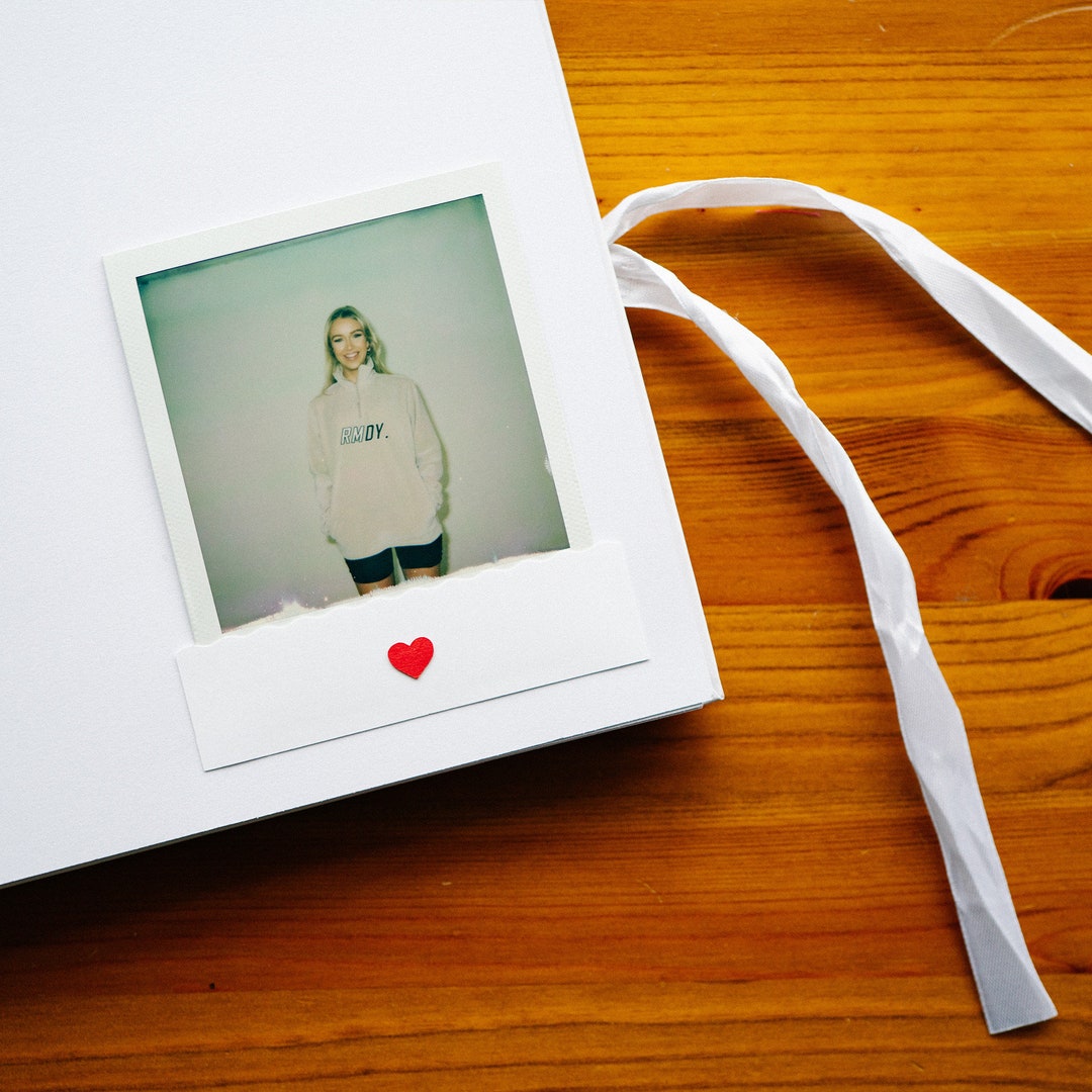 Instax Mini Heart Pockets: Wedding Guest Book Photo Insert - Etsy