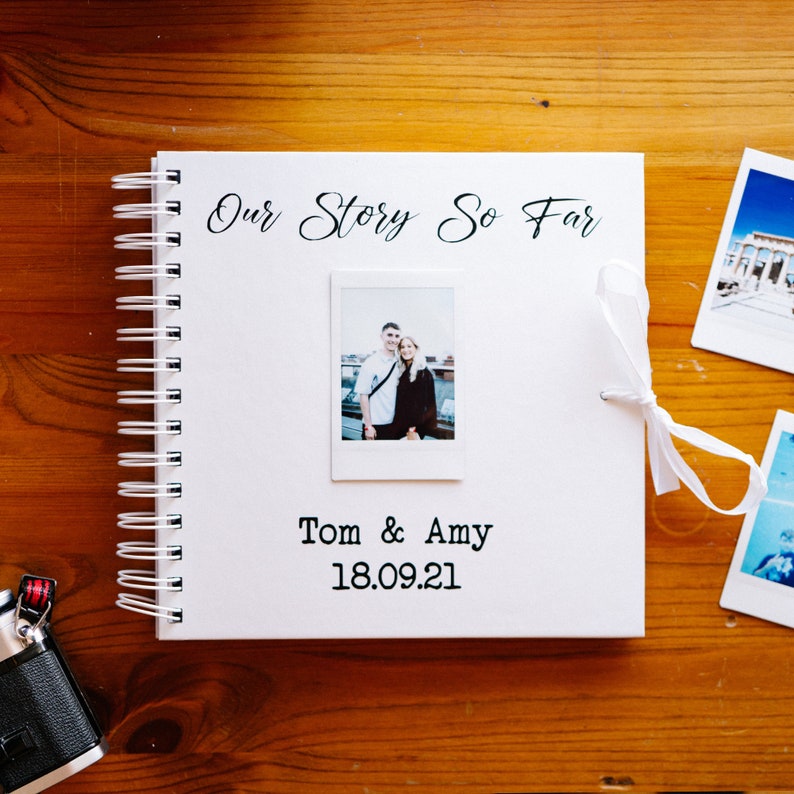 Our Story so Far Scrapbook Custom Polaroid Memory Book - Etsy Ireland