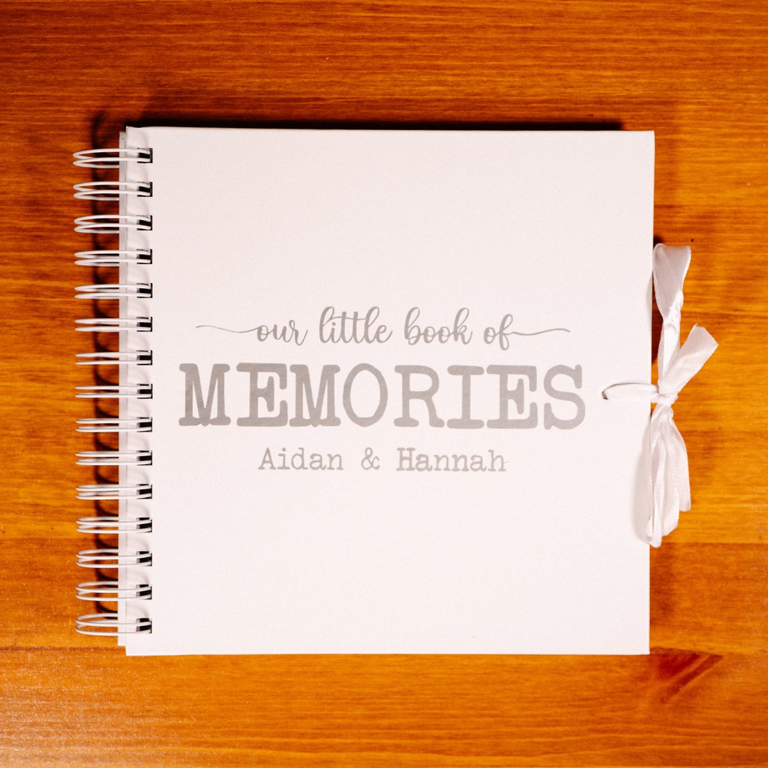 Our Little Book of Memories Scrapbook Custom Polaroid Memory Book ...