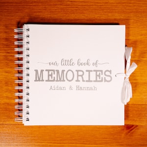 Our Little Book of Memories Scrapbook Custom Polaroid Memory Book ...