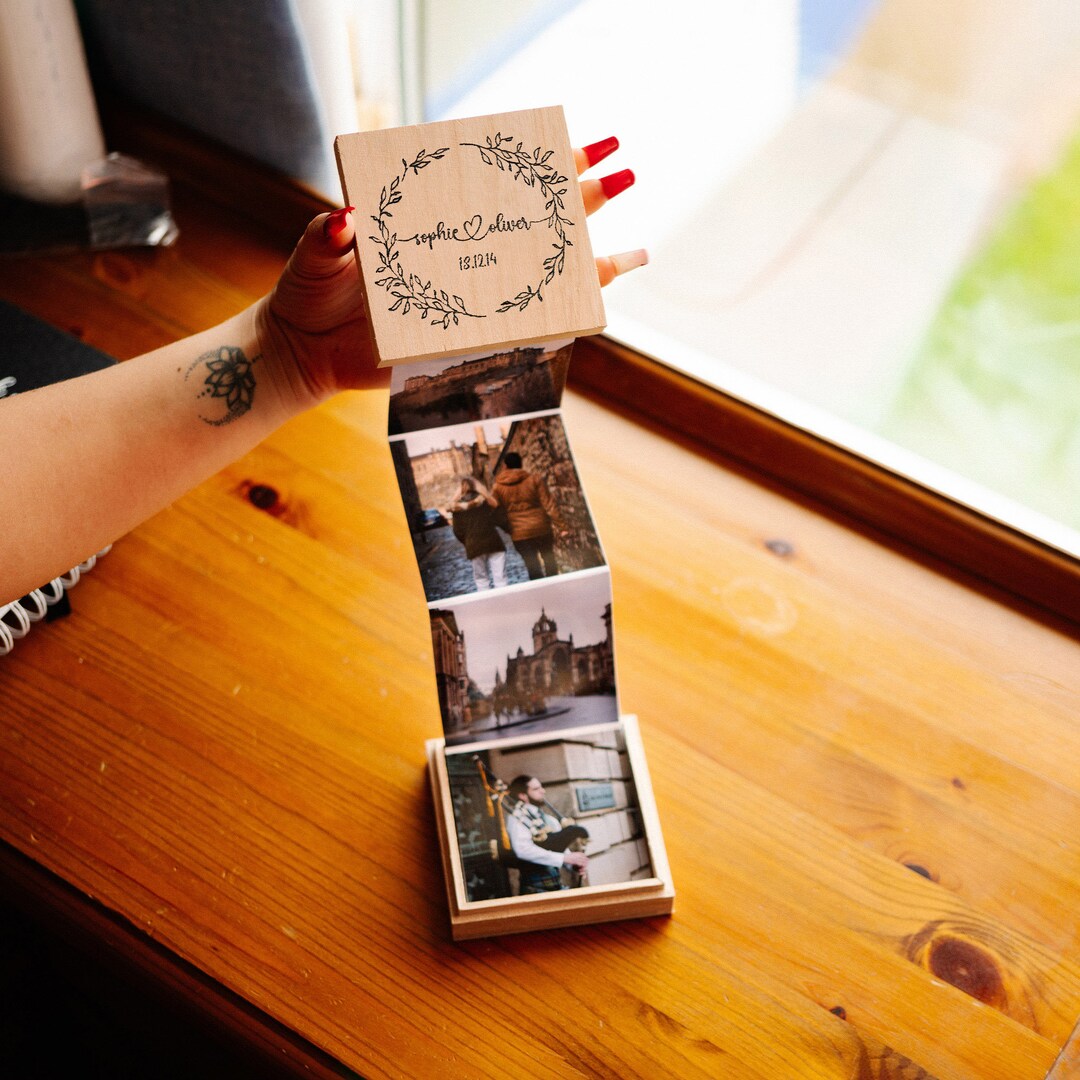 Elegant Pull Out Photo Box | Unique Photo Album | Photo Album ...